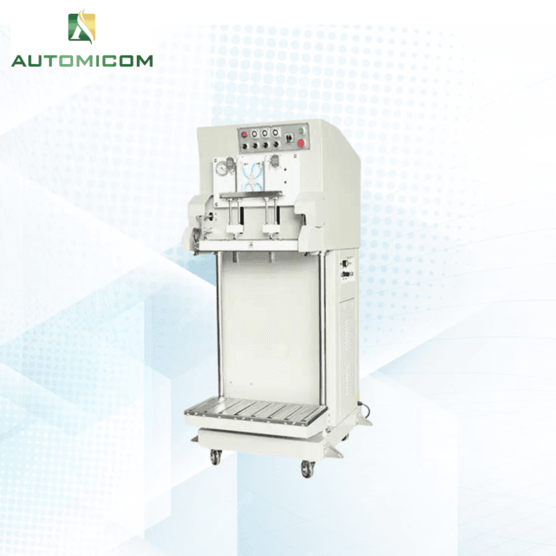 Industrial double nozzle vertical vacuum sealer - Automicom